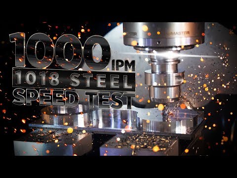 1000 IPM Speed Test in STEEL | Kennametal | PowerMill | DMG MORI DMU 50 | Vlog #85