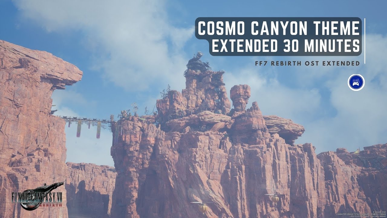 Cosmo Canyon - Sanctum of Planetology BGM - FF7 Rebirth Relaxing OST ...
