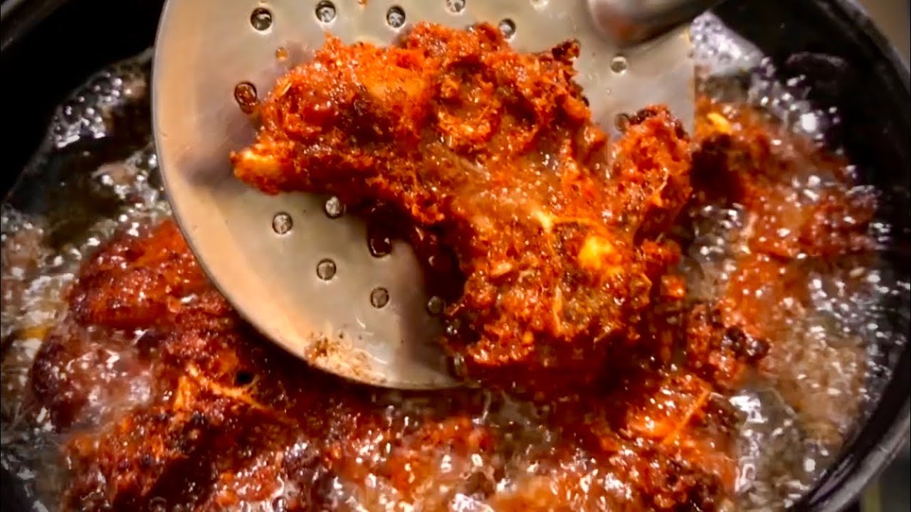 Crispy mutton chap fry recipe | Mutton chaap fry - YouTube