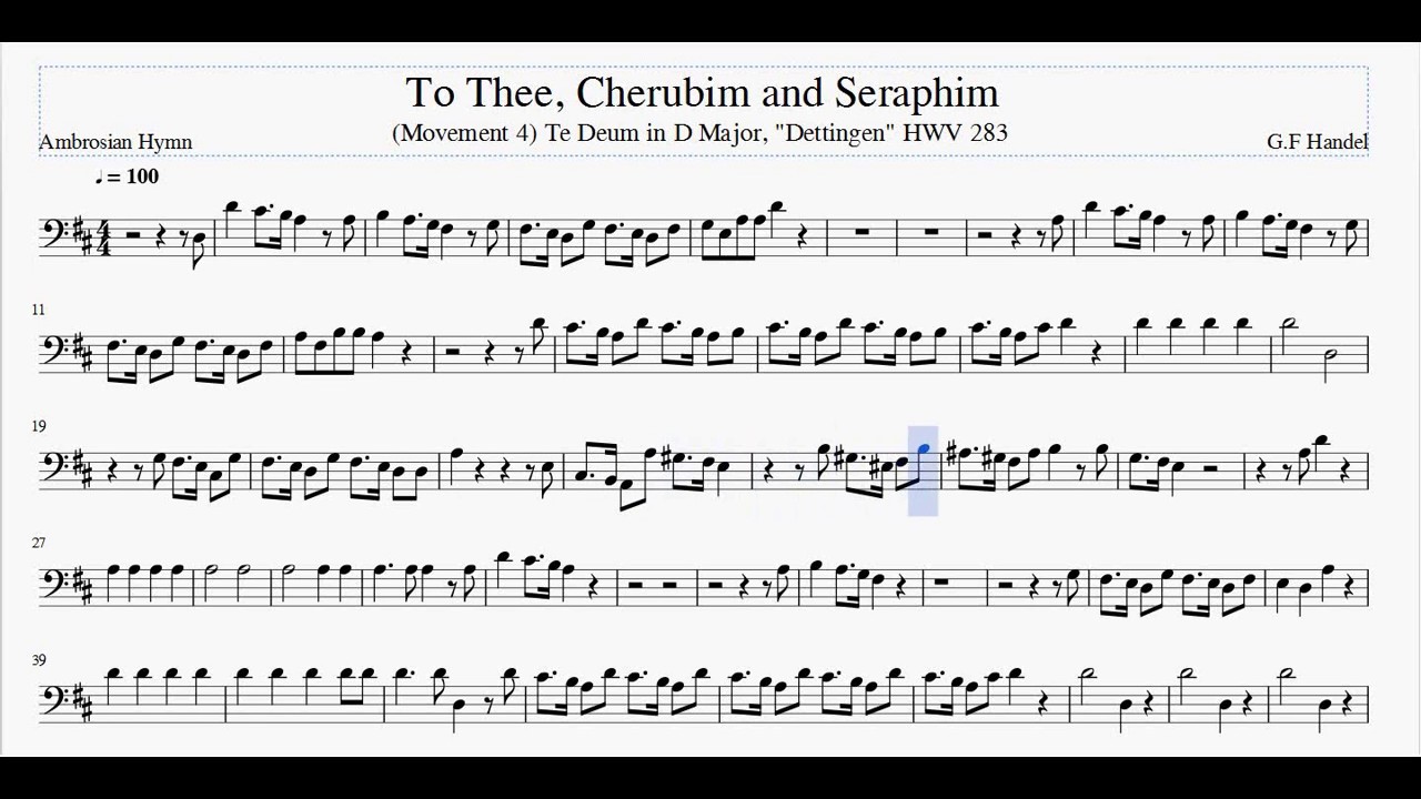 [TMEA 2017-18, Bass] To Thee, Cherubim and Seraphim - YouTube
