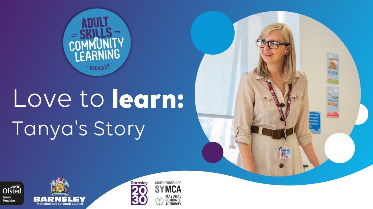 #LoveToLearn with Adult Skills and Community Learning - Tanya's Story ...