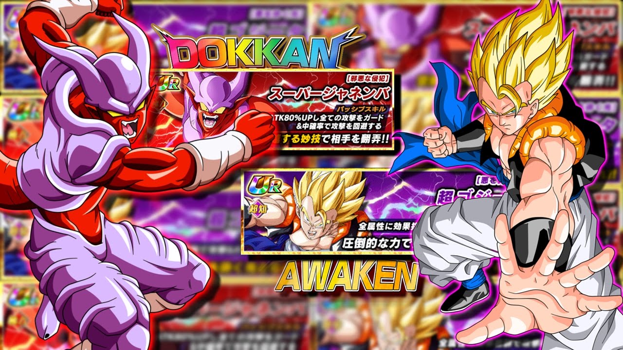 INT Gogeta + STR Janemba Dokkan Awakenings! NEO INT and STR GOD LEADS ...