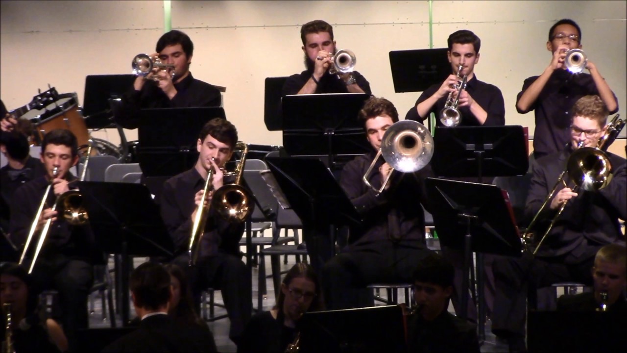 NHS Jazz Band: Emerald Eyes (Larry Kerchner) - YouTube