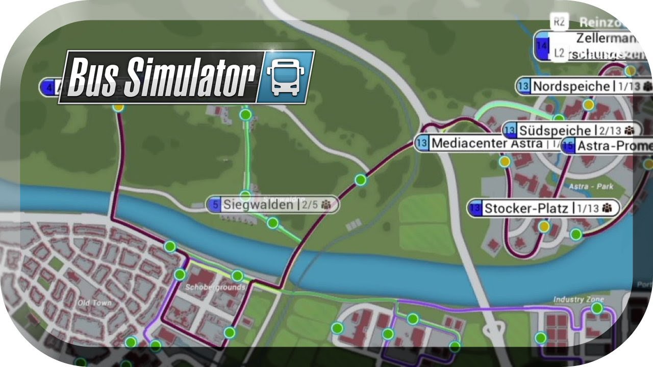 Bus Simulator #12 Neue Missionsziele *PS4/HD/60FPS/DE* - YouTube
