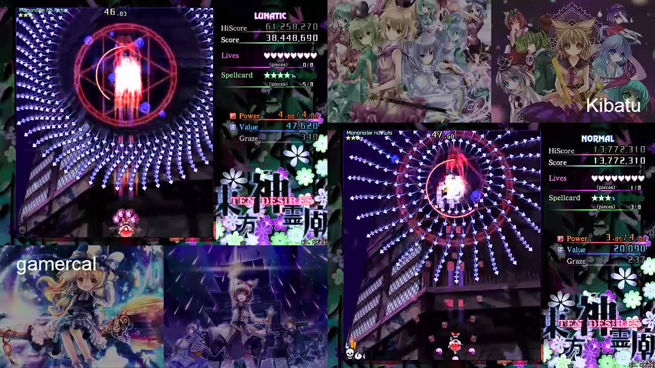 Touhou Dual Screen Test Ft. Kibatu - YouTube
