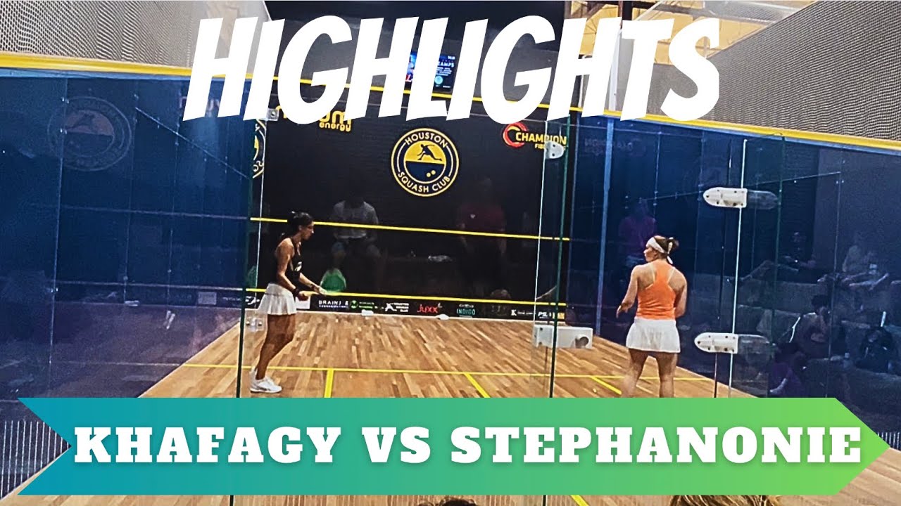Battle of Titans: Malak Khafagy vs. Marina Stephanonie - Epic Squash ...