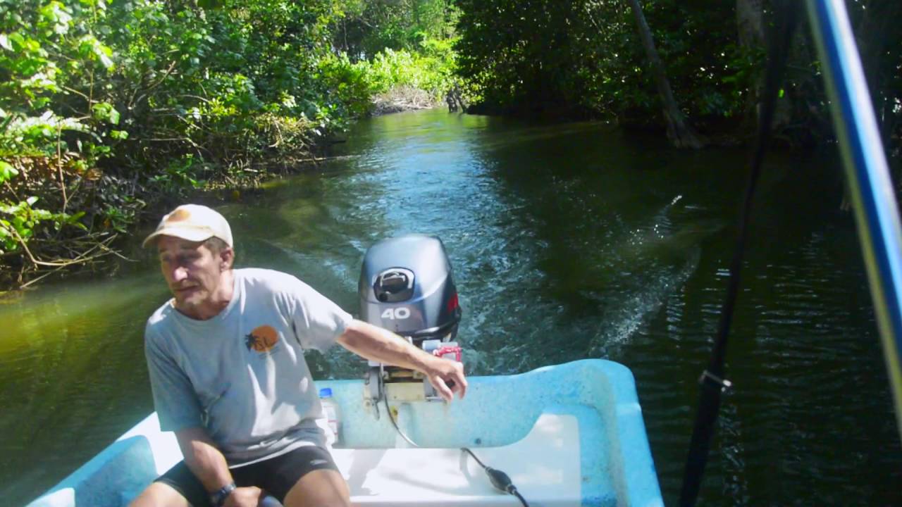 The Cut from Andersons Lagoon, Belize - YouTube