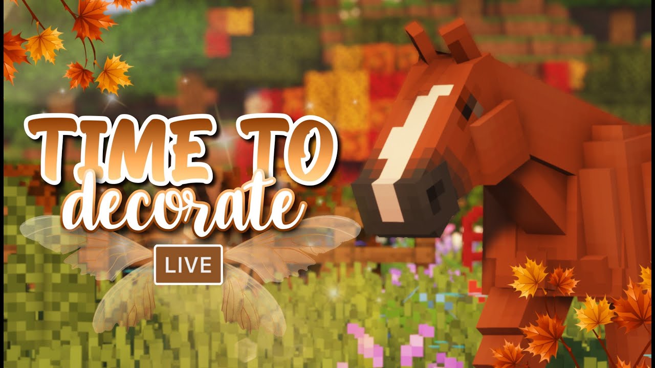 Time To Decorate! (Fall Edition) 🔴 My SWEM Server Gameplay~ - YouTube