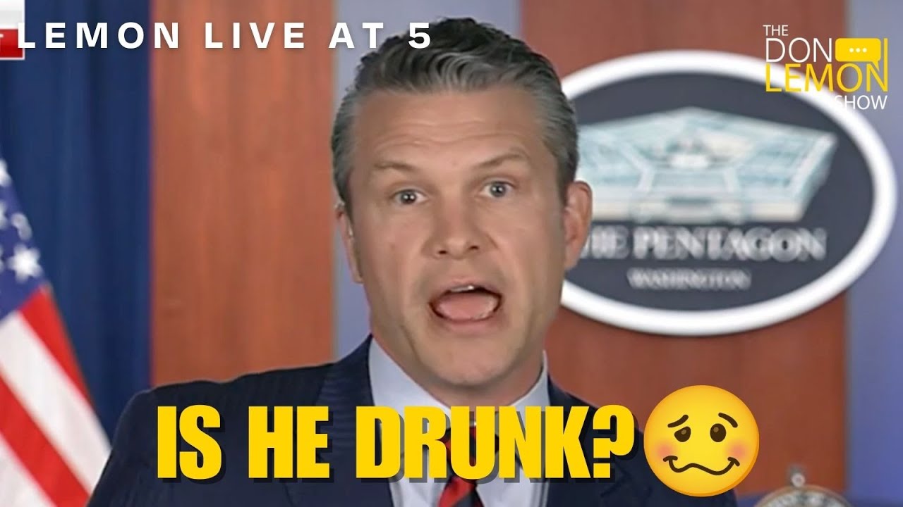 Lemon LIVE at 5 | Hegseth's SignalGate Continues - April 22nd, 2025 ...