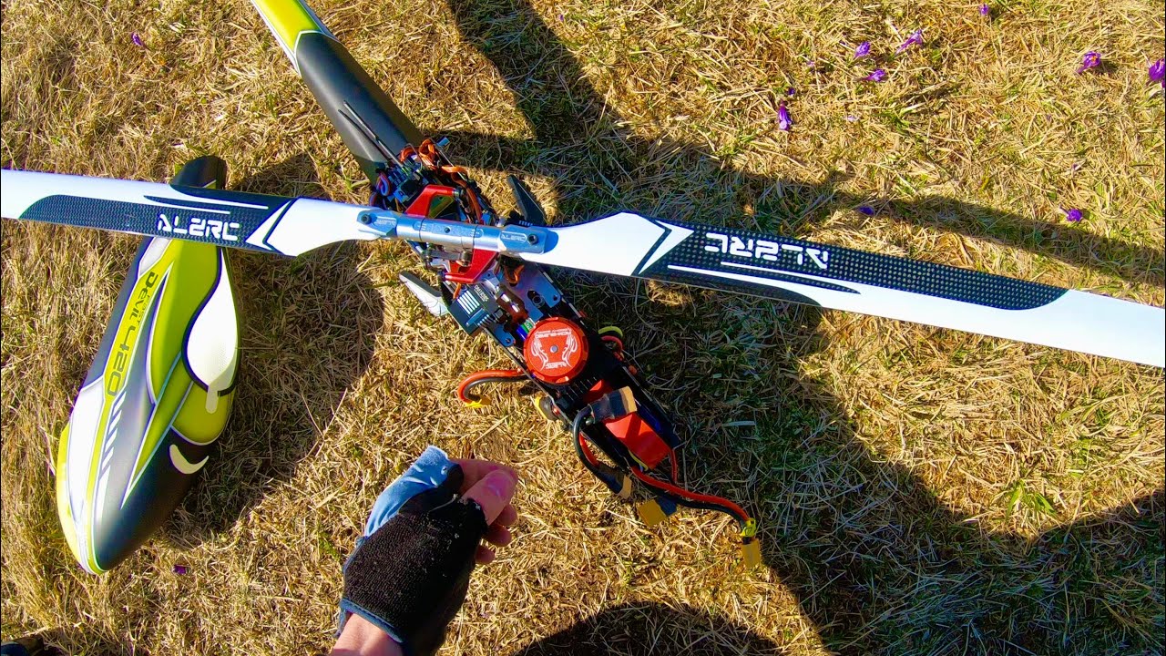 ALZRC FAST Devil 420 3D Helicopter 😃🇸🇮 - YouTube