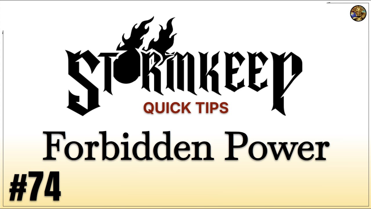 Forbidden Power - The Stormkeep #74 - YouTube