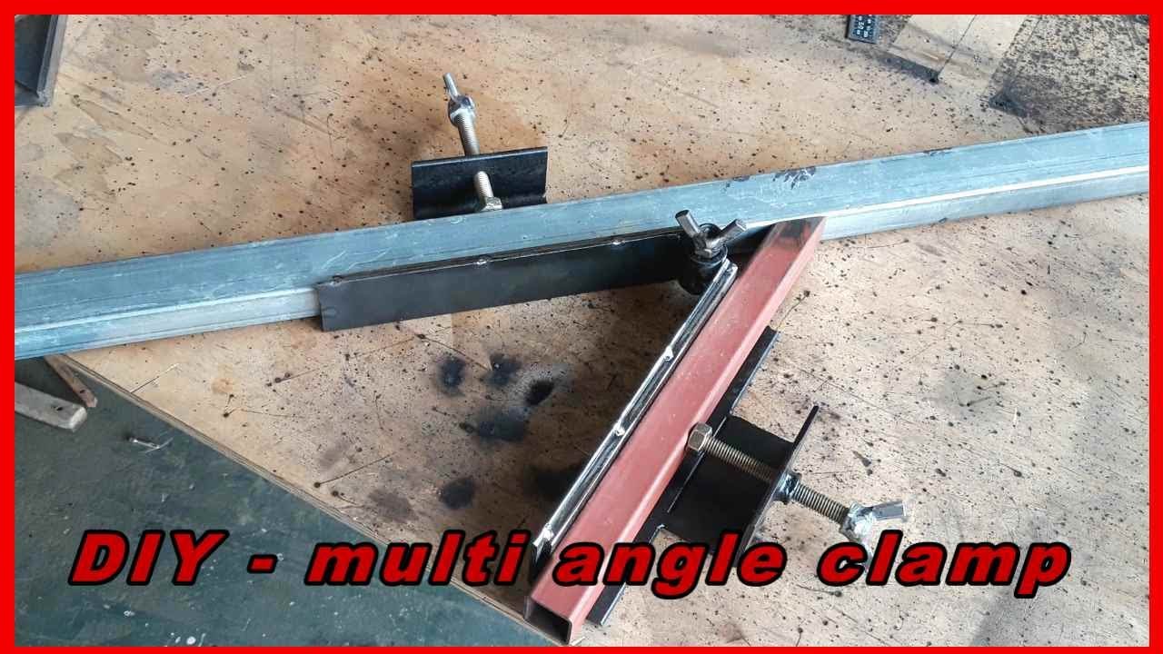 DIY multi angle clamp - YouTube