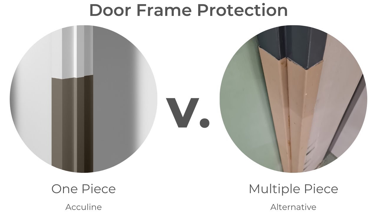 Door Frame Protection: One Piece v. Multiple Piece - YouTube