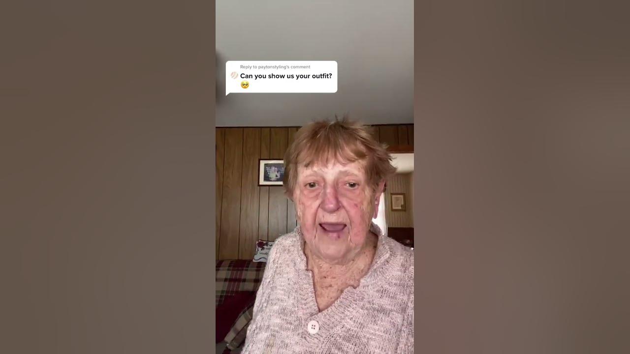 Grandma Droniak Newest Tiktok Video 1233 Youtube