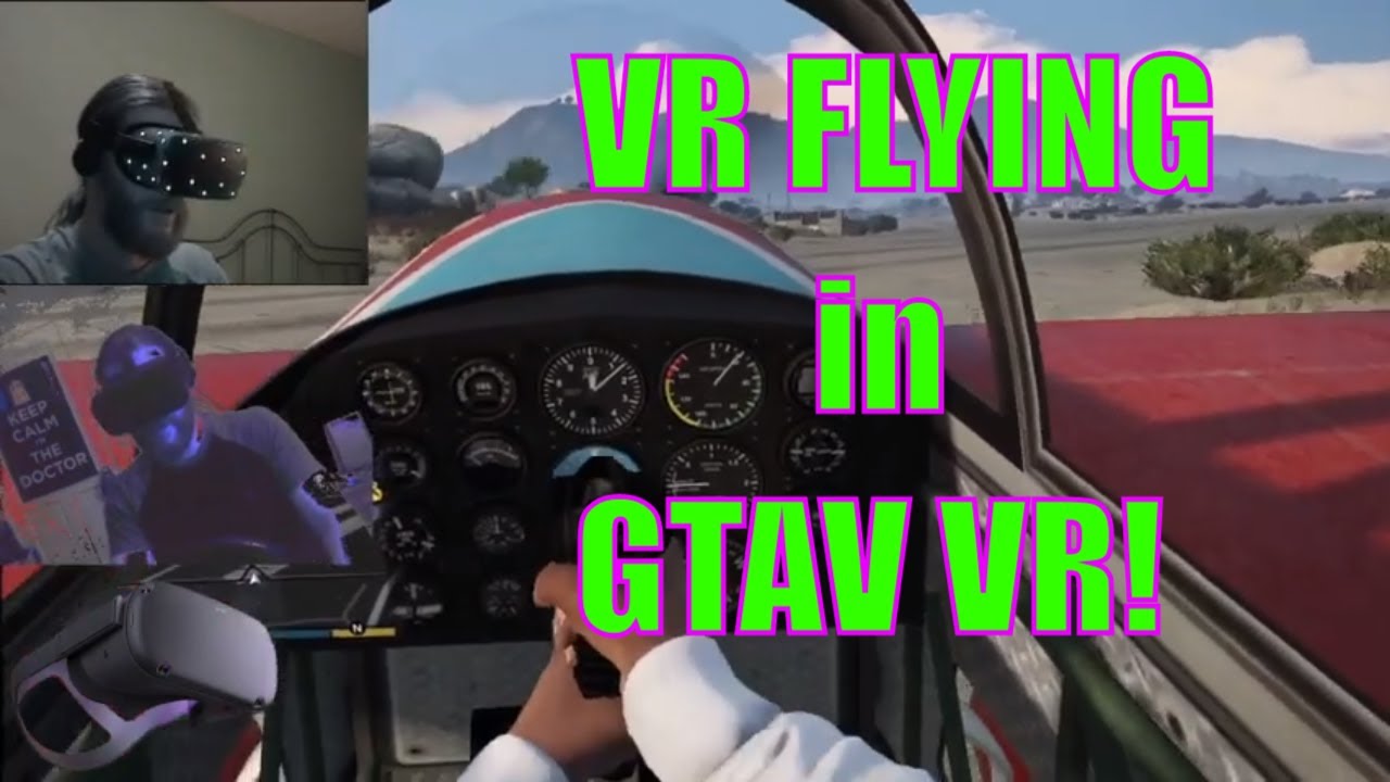 Experience the THRILL of GTAV VR with Oculus Rift Mod! 2019 CV1 - YouTube
