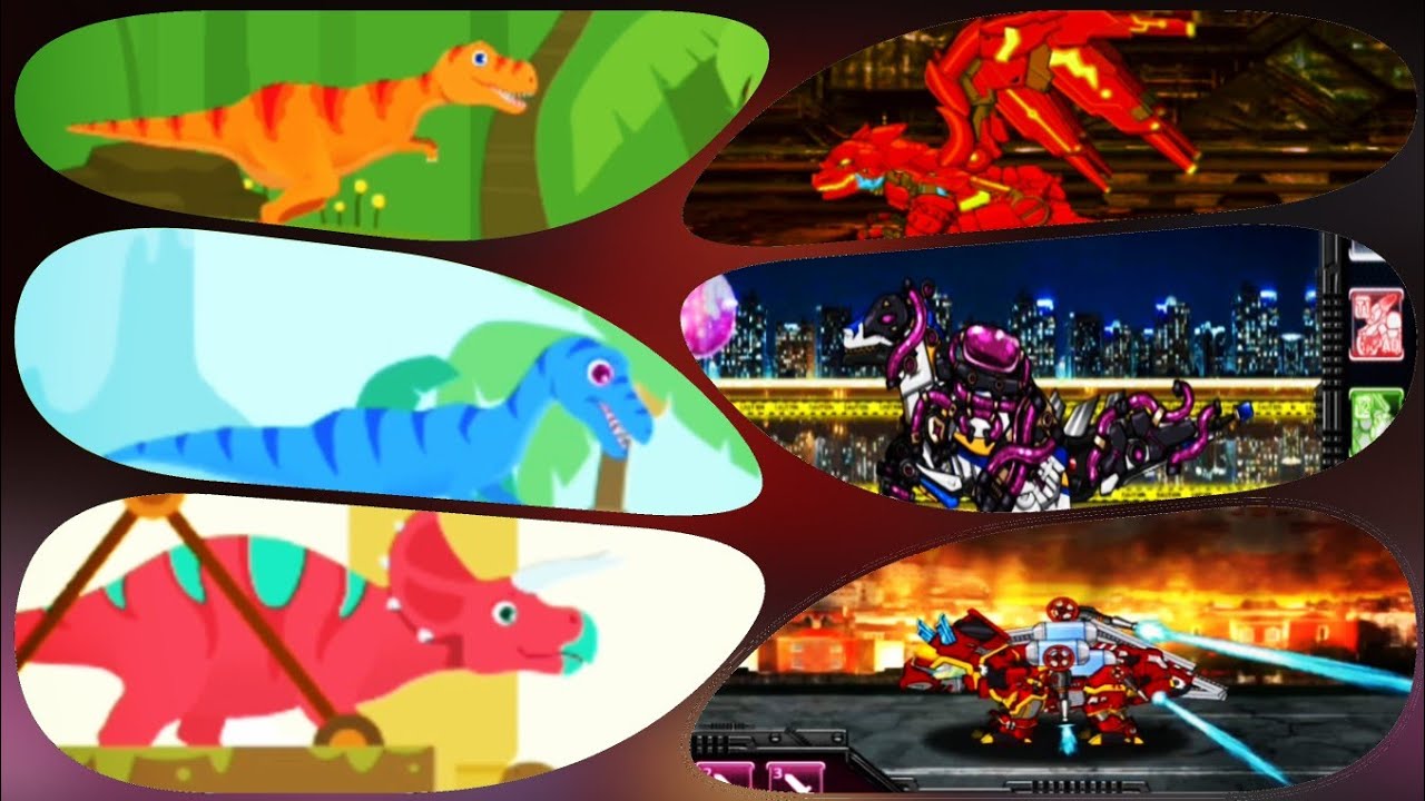 Dinosaur Park & Dino Robot Infinity | Jurassic World - YouTube