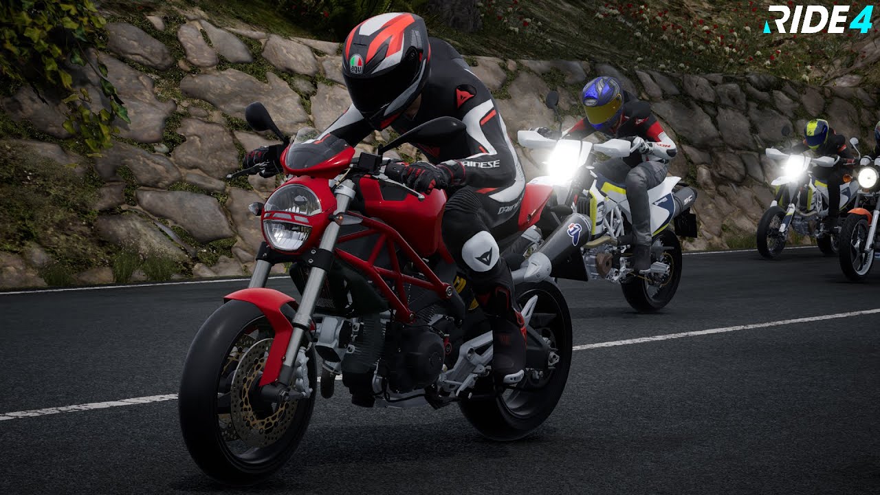 RIDE 4 | Ducati Monster 696 | French Riviera Short Course | Gameplay ...