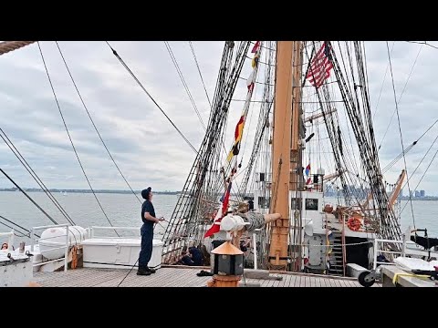 Eagle (WIX 327) Docks in Boston: U.S. Coast Guard Cutter Arrives in ...
