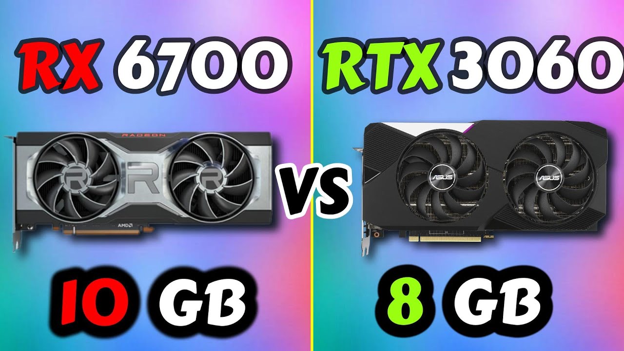 RX 6700 vs RTX 3060 Benchmark - Test in 10 Games - YouTube