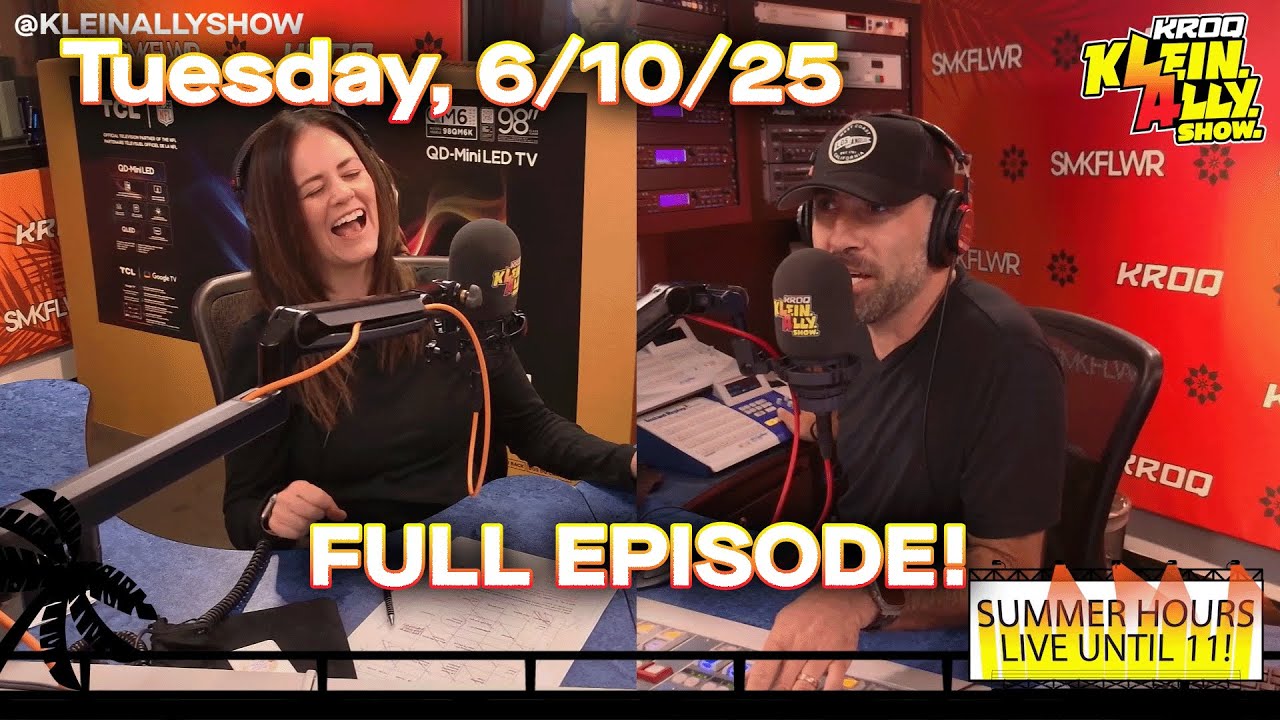 Klein. Ally. Show. on KROQ | Tuesday, June 10, 2025 - YouTube