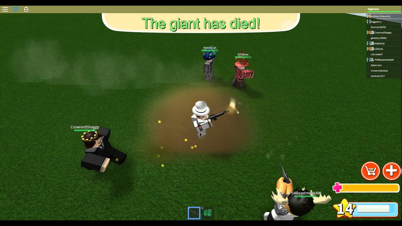 [ROBLOX: Giant Survival] - Lets Play w/ Friends Season 2 Ep 2 - Flying ...