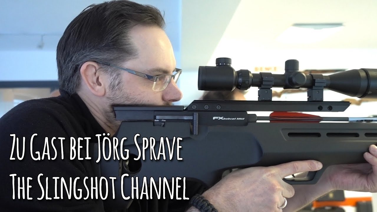 Zu Besuch bei Jörg Sprave, The Slingshot Channel, Produkte und ...