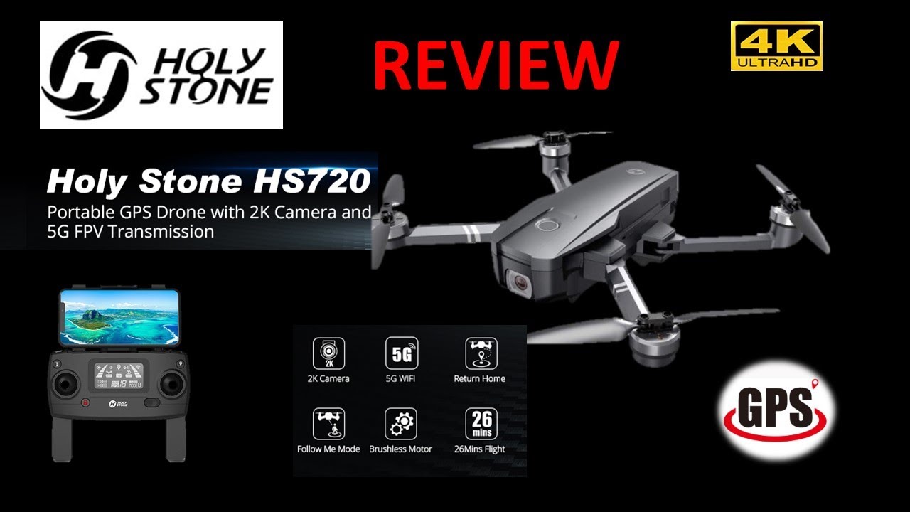 Holystone HS720E - A Very Nice Quality Low Cost 4K Camera Drone ...