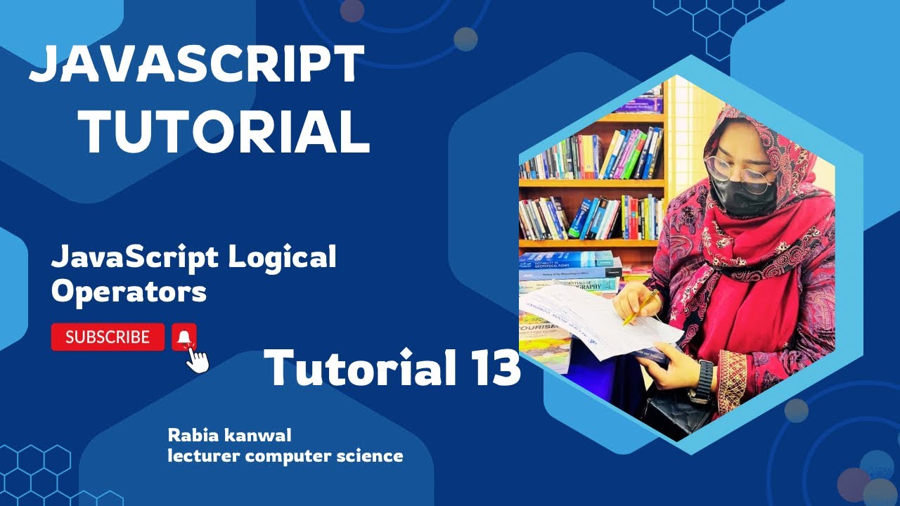 JavaScript Logical Operators Tutorial in Hindi / Urdu | Rabia kanwal - YouTube