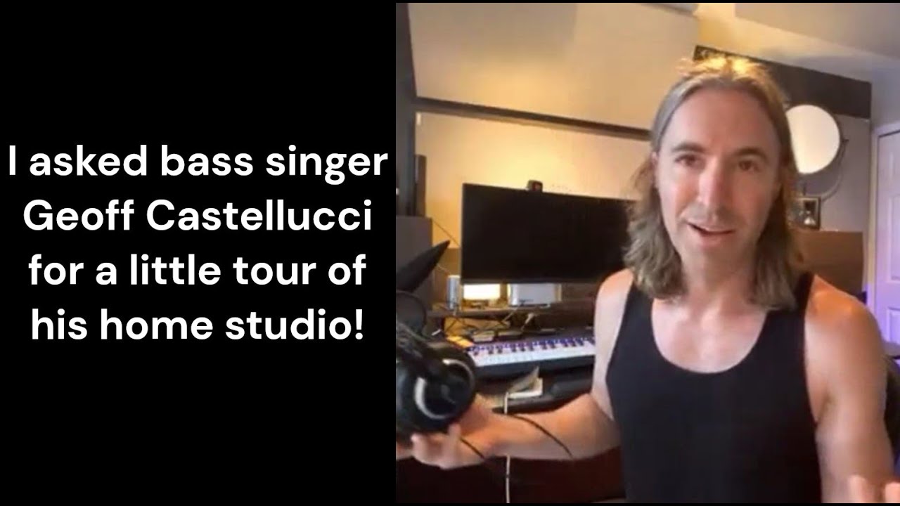 Geoff Castellucci gives us a little tour of his Home Studio! - YouTube
