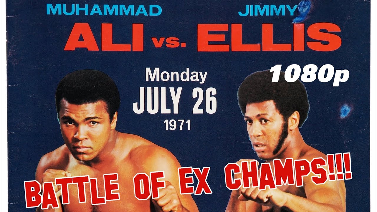 Muhammad Ali vs Jimmy Ellis 1080p 60fps - YouTube