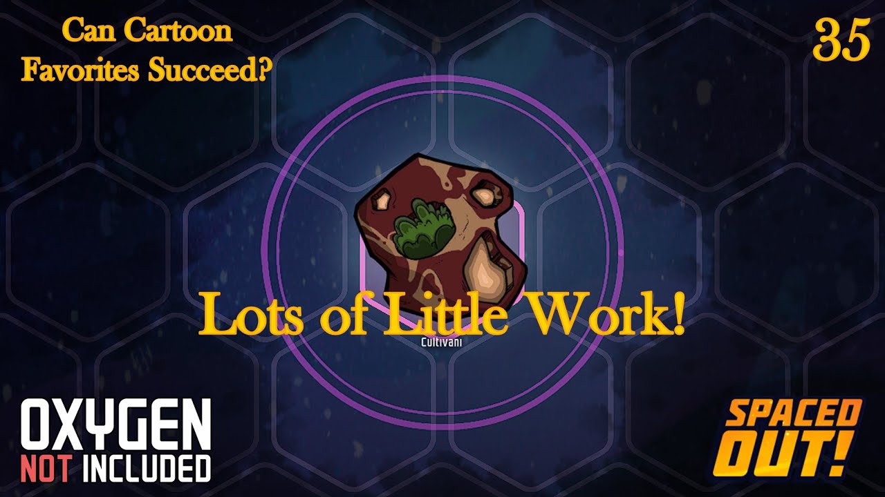 Oxygen Not Included - Lots of Little Work! - YouTube