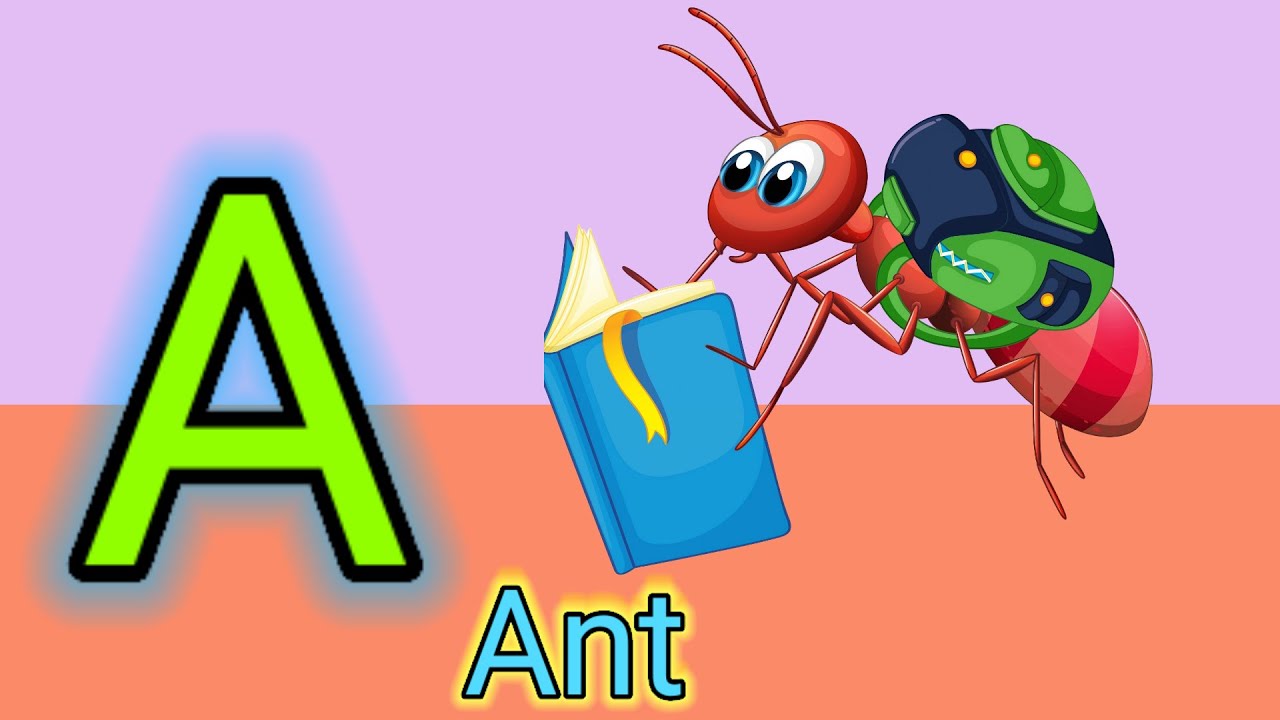 Learning Letter Sounds for Kindergarten Fanta Cartoon With Alphabet ...