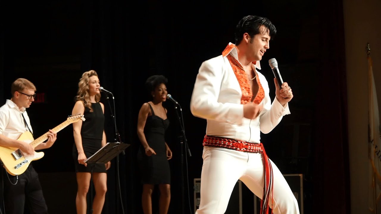 Brandon Bennett as Elvis 2015 Kewanee IL - Part 2 - YouTube