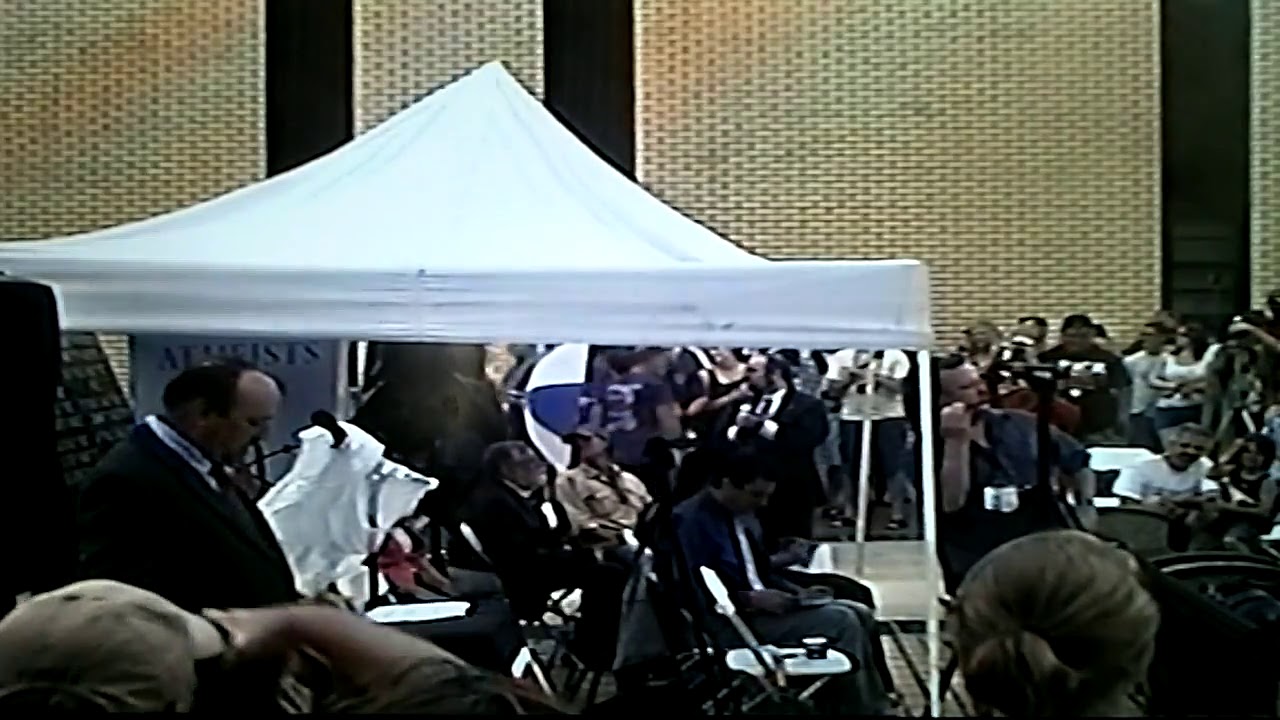 American Atheist Monument Dedication Part 1 - YouTube