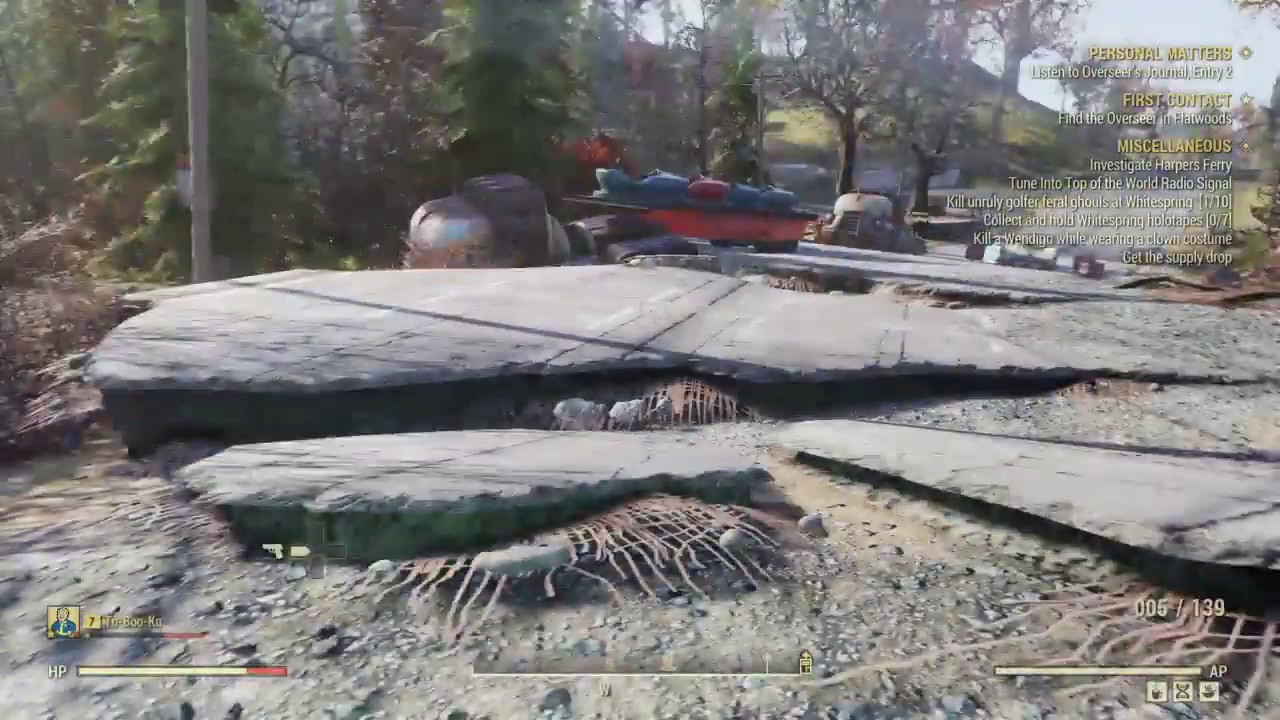 Fallout 76 Mining Helmet Location 1 - YouTube