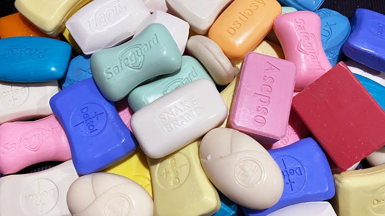 1 Hour Satisfying Soap Cutting and Soap Cubes | Cutting soap cubes ...