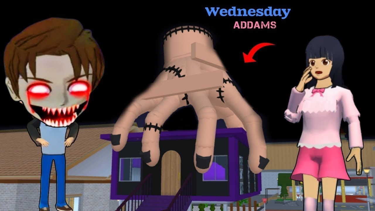 There's a Secret Haunted tenge tenge room in this horror house|Sakura ...