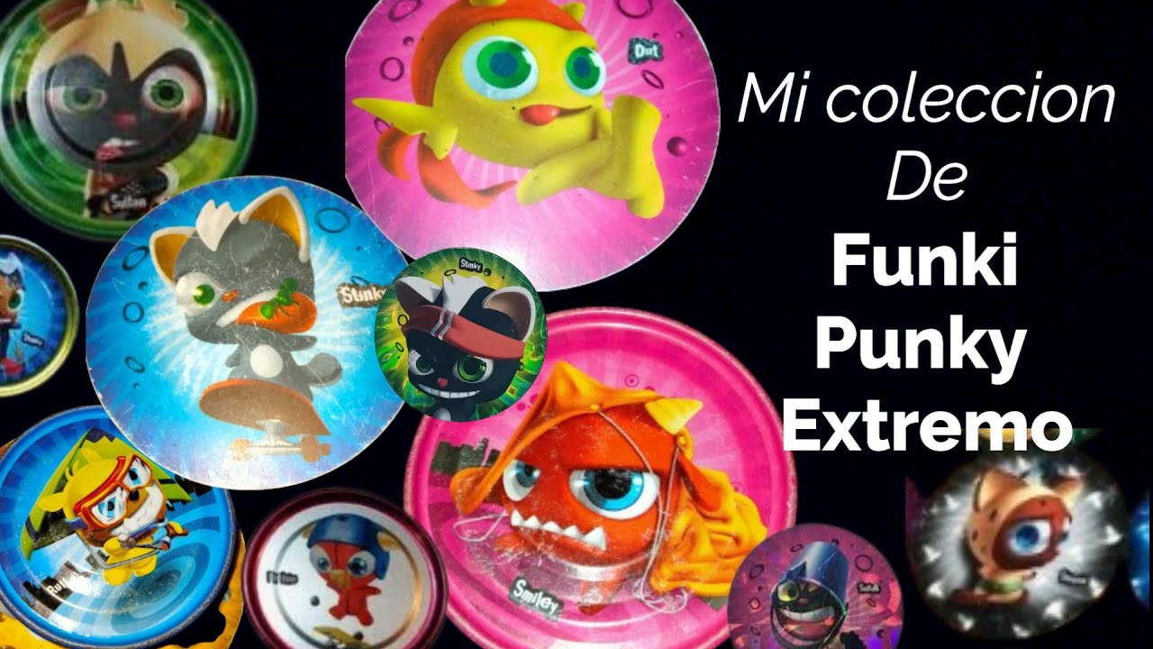 Mi colección de tazos de Funki Punky extremo 2011 - YouTube