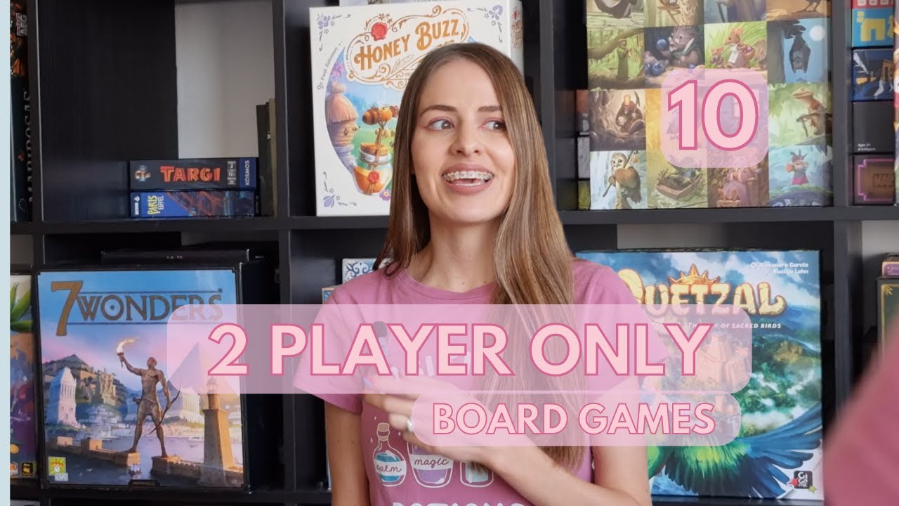 Top 10/ 2 player only board games - YouTube