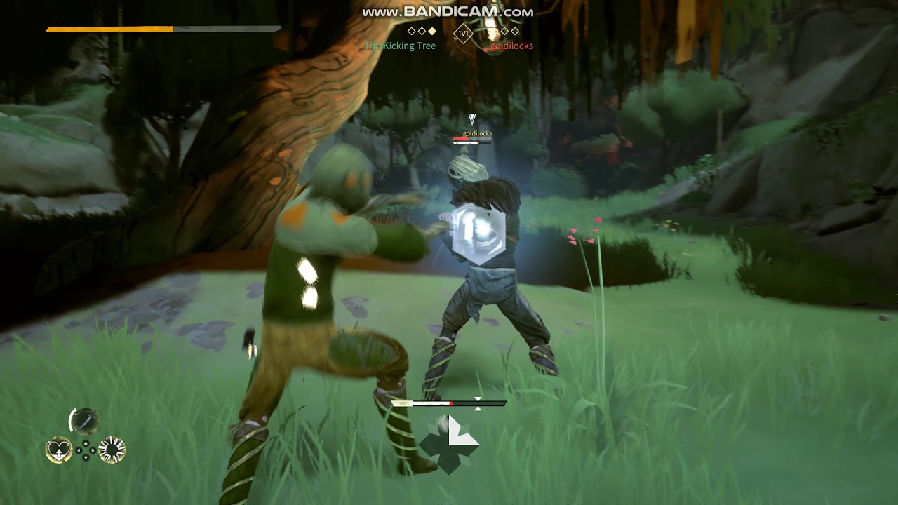 Absolver - Midnight Might! The Kicking Tree VS Goldilocks - YouTube