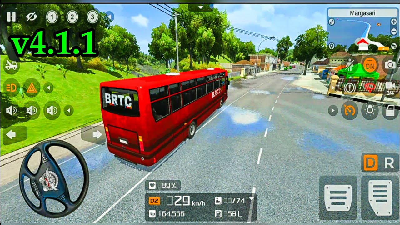 (BUSSID) Bus Simulator Indonesia Hotfix Update v4.1.1 - New Graphics ...