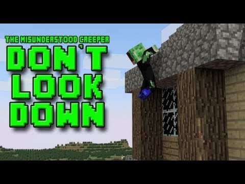 The Misunderstood Creeper - Don't Look Down (Minecraft Animation) - YouTube