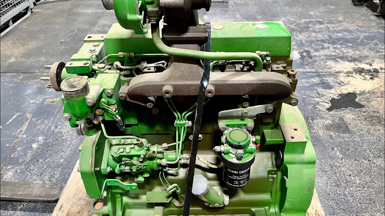 John Deere PowerTech 4.5 L Engine - YouTube
