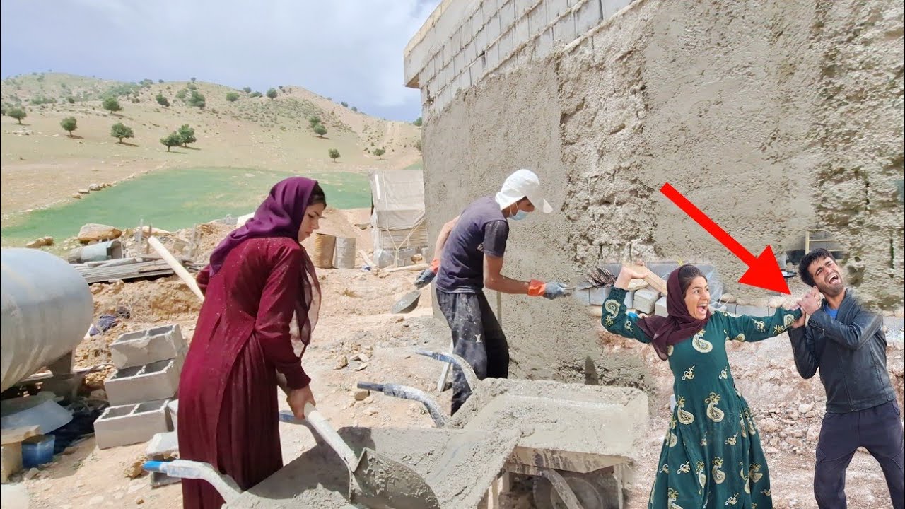 The confrontation between art and cooking the master is plastering and ...