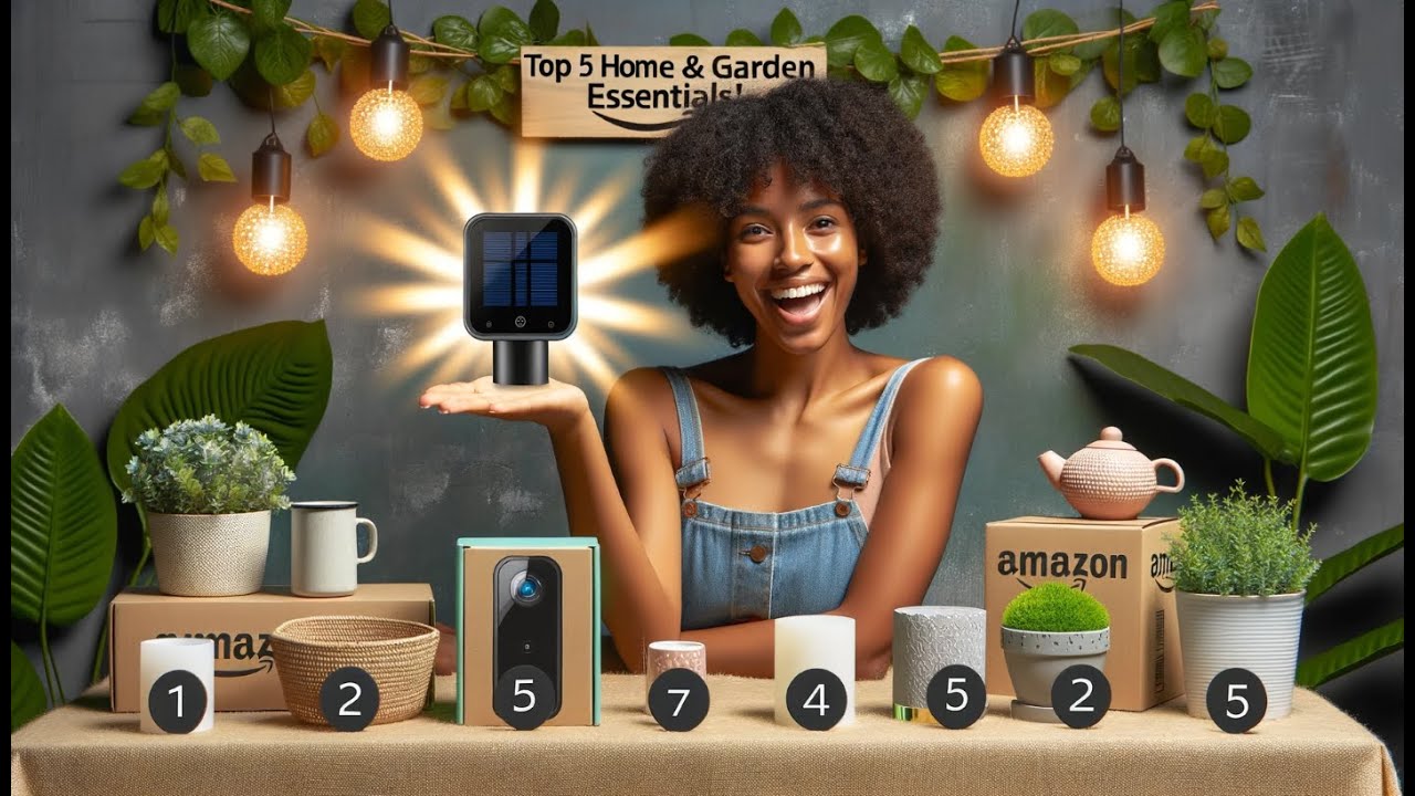 Top 5 Amazon Must Haves for Your Home & Garden - YouTube