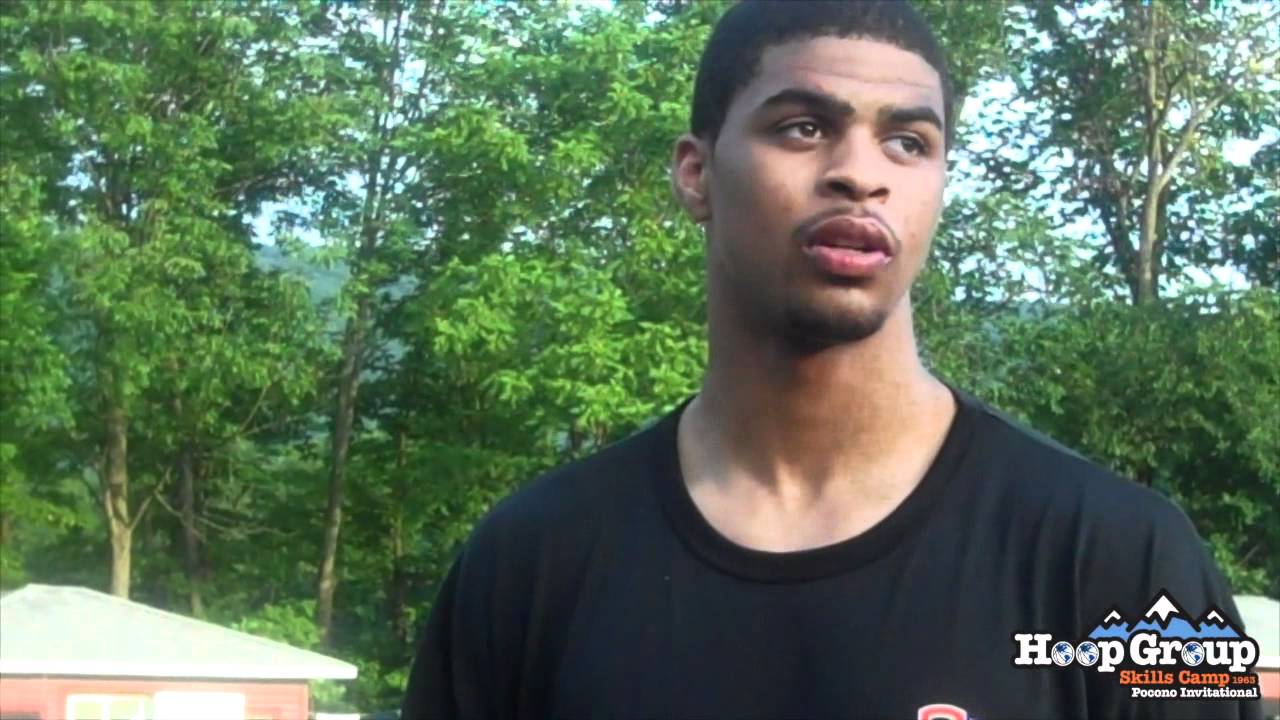 Devon Collier Breaks Backboard at Hoop Group Skills Camp - YouTube