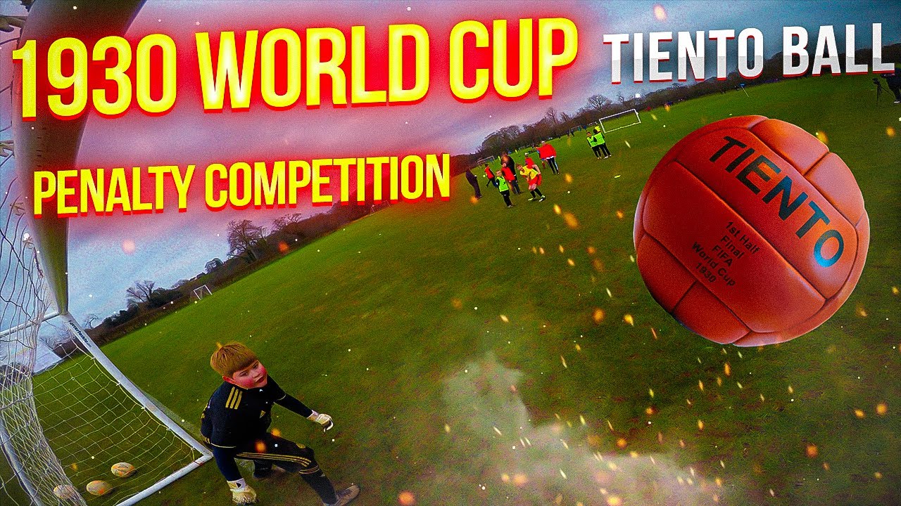1930 World Cup TIENTO Ball -Penalty Competition - YouTube