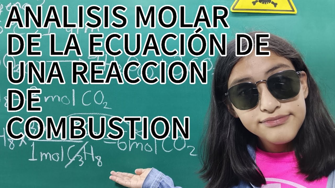 ANALISIS MOLAR DE LA ECUACION DE COMBUSTIÓN DE PROPANO - YouTube