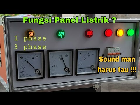 Fungsi Panel Listrik Atau Panel Sound System || para soundman harus tau ...