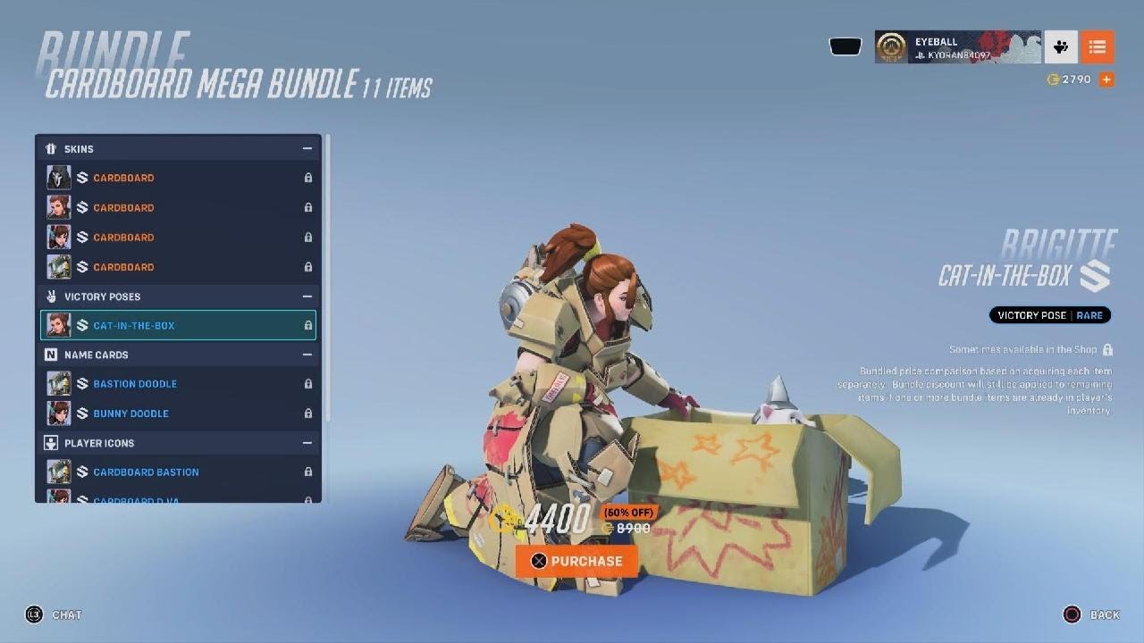 Overwatch 2 - Cardboard Skins - YouTube